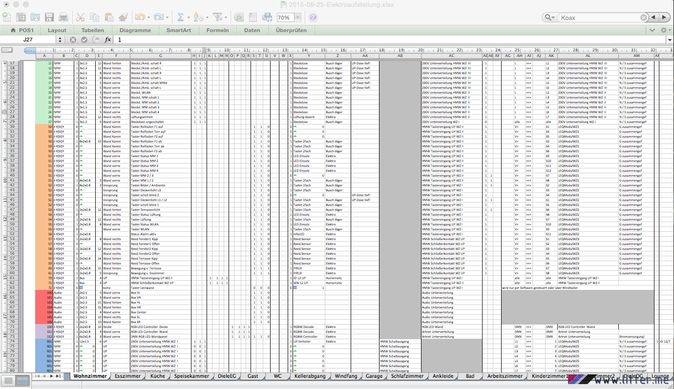 Elektroplan Prüfsoftware – Verdrahtung – M & H